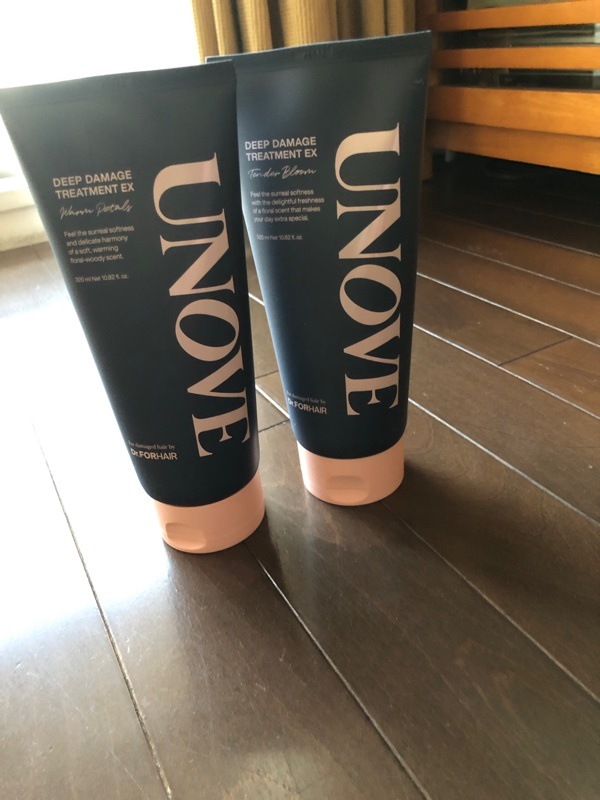 [Qoo10] UNOVE ディープダメージトリートメントEX, 3 : ヘア