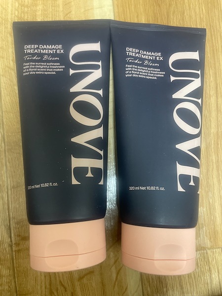 [Qoo10] UNOVE ディープダメージトリートメントEX, 3 : ヘア